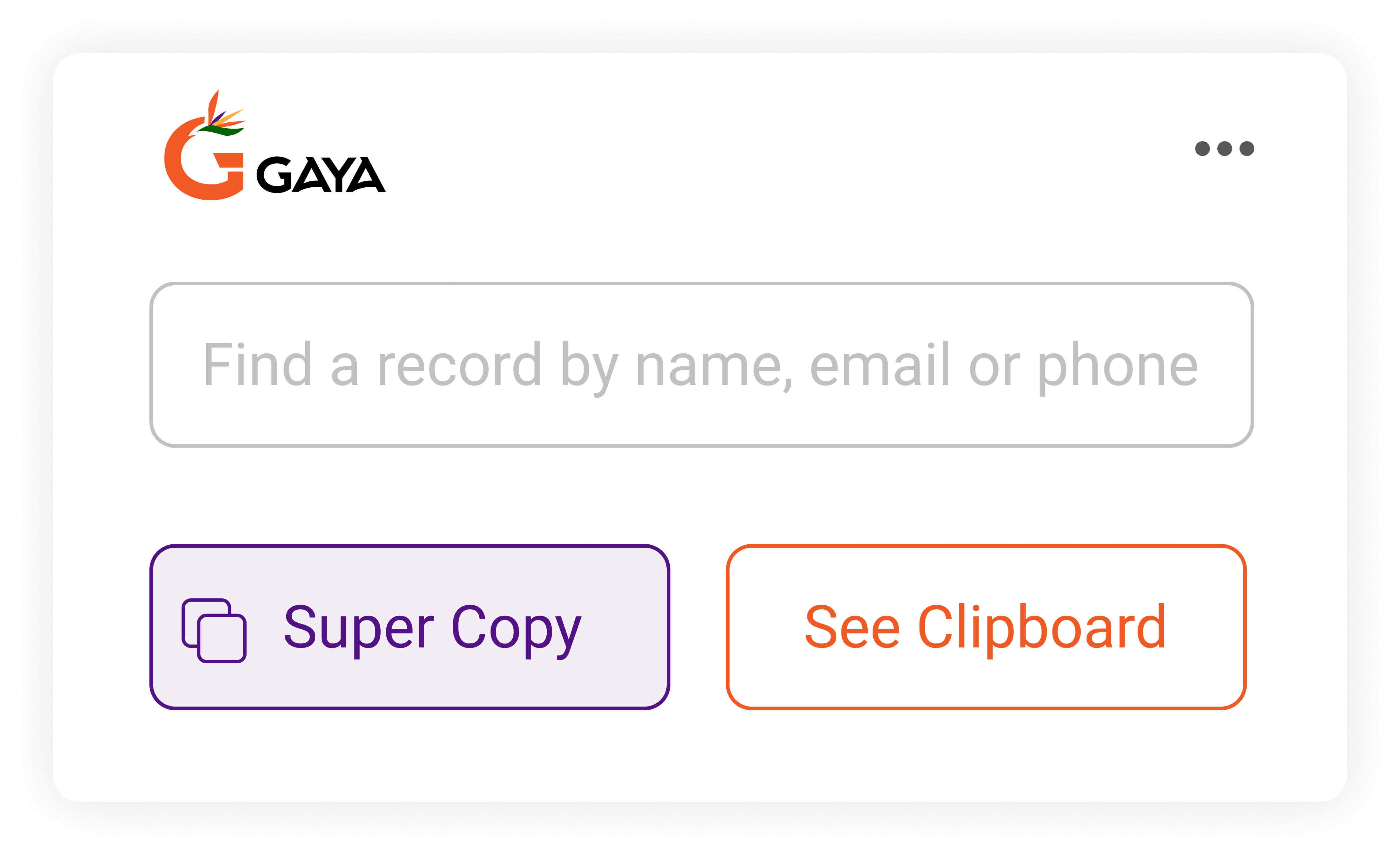 Gaya AI - Super Copy & Super Paste for Insurance Quoting